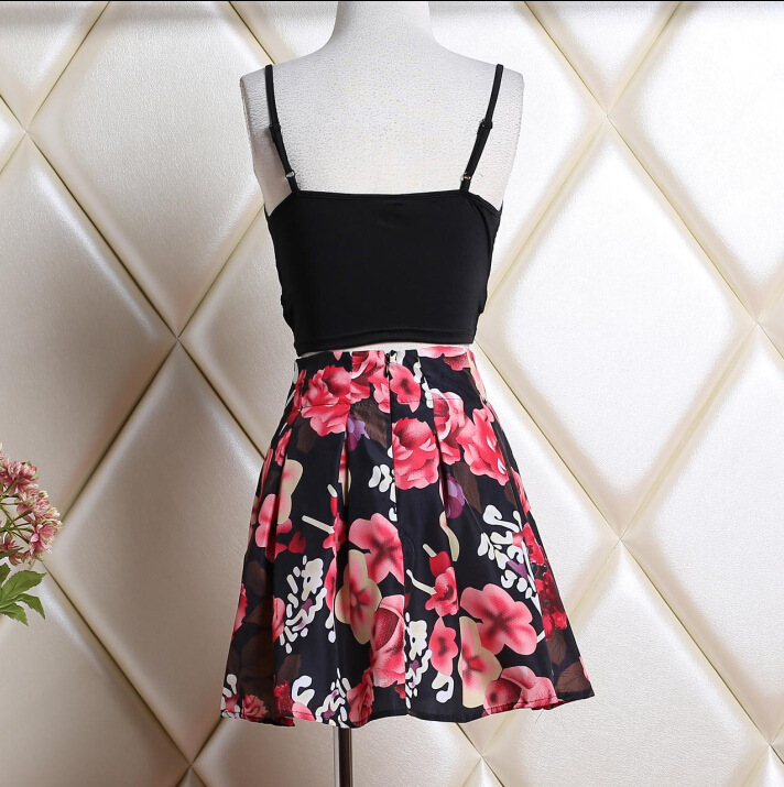 Printing Sexy Backless Sleeveless Suit on Luulla